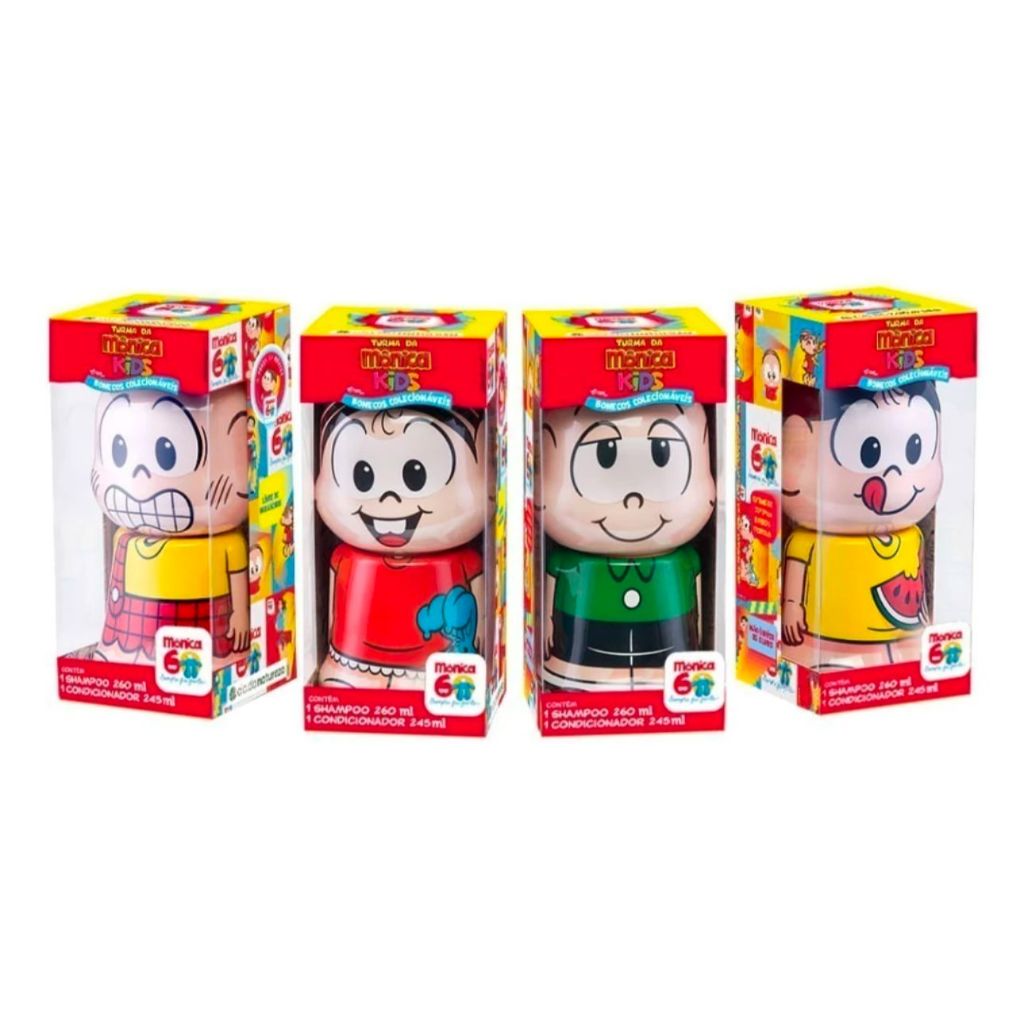Turma da Mônica Kids Presente Shampoo 260ml e Condicionador 245ml ...