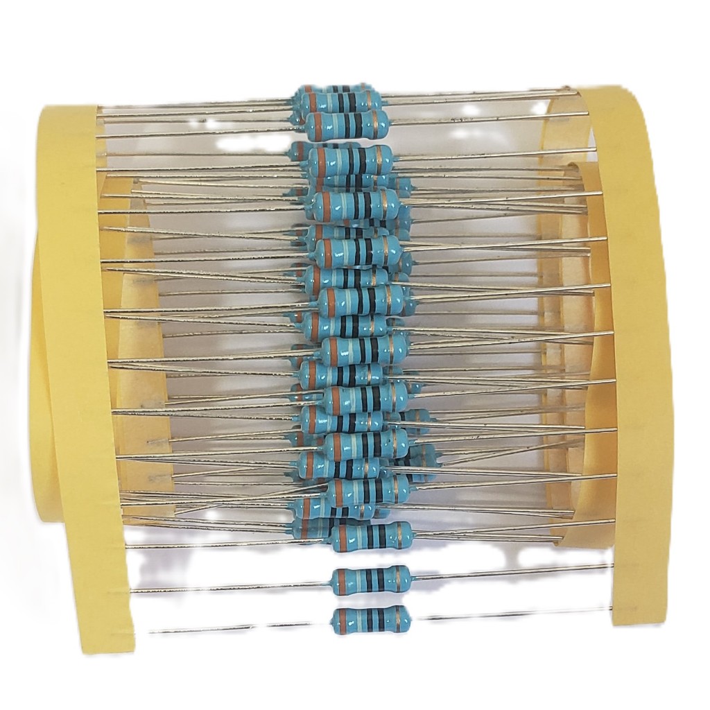 RESISTOR 390R 1W ( 390 OHMS 1W ) METALFILM 5% - 100 PEÇAS | Shopee Brasil