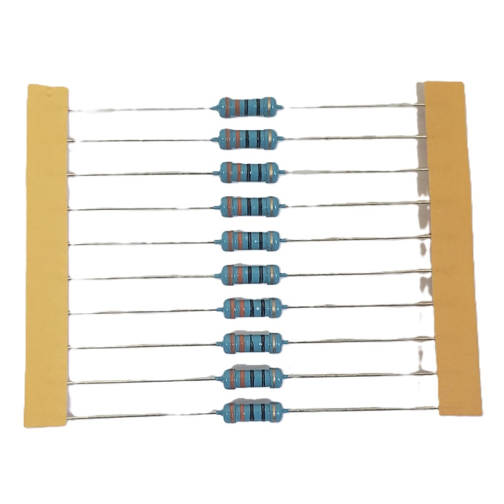 RESISTOR 330R 1W ( 330 OHMS 1W ) METALFILM 5% - 25 PEÇAS | Shopee Brasil