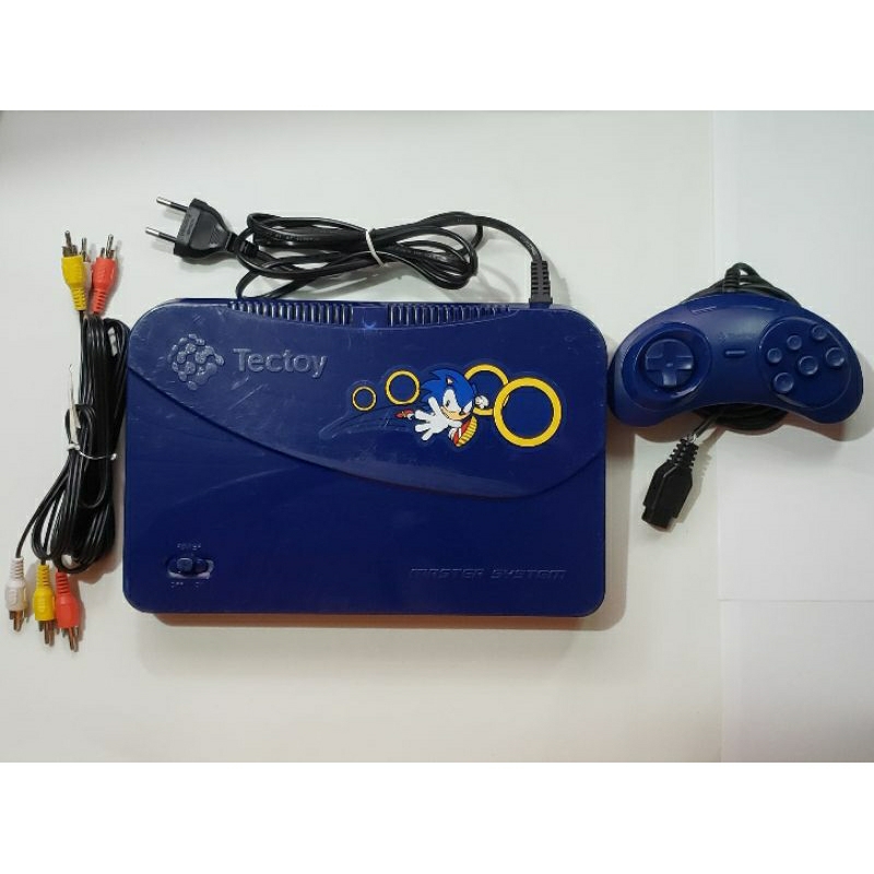 Sega TecToy Master System Evolution 132 Jogos Memória Funcionando ...