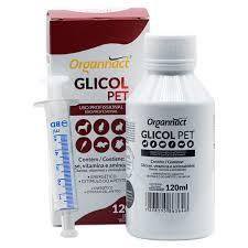 GLICOL PET 120 ML - Suplemento Vitamínico P/ Animais - Organnact ...