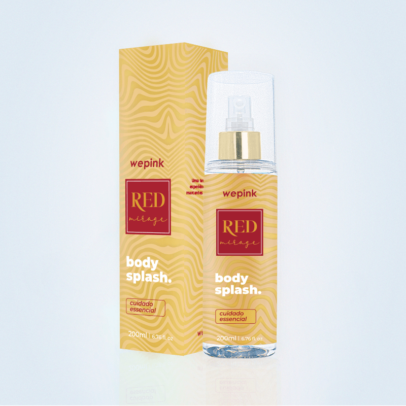 Body Splash Red Mirage Desodorante Colônia 200ml - Wepink | Shopee Brasil