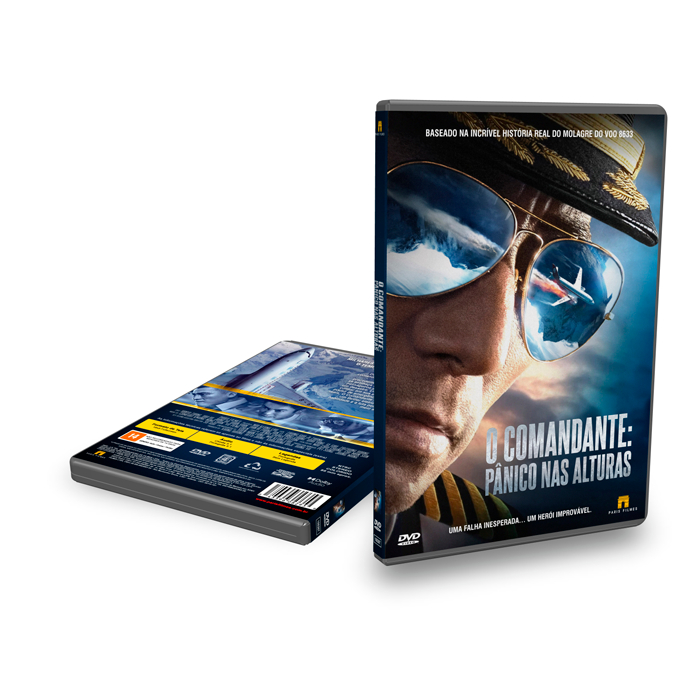 DVD- O Comandante: Pânico nas Alturas (2025) | Shopee Brasil