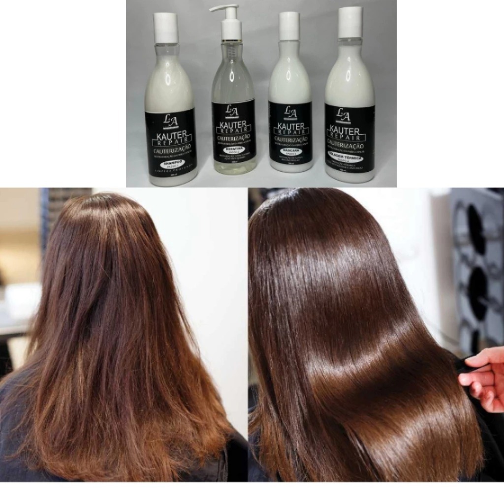 Kit Cauterização Kauter Repair L&A Cosméticos - Reconstrução Total ...