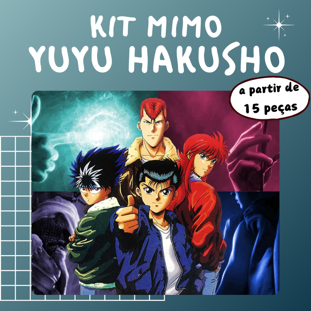 Kit mimo anime yuyu hakusho! - a partir de 15 peças - personalizado ...
