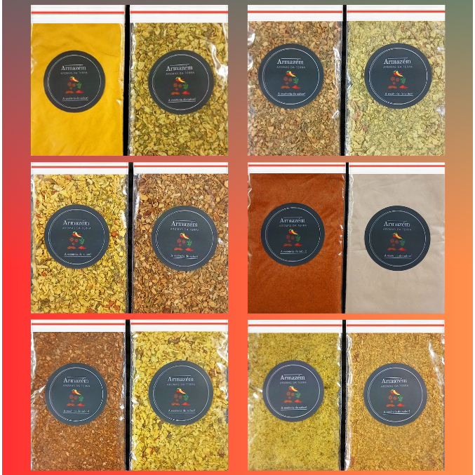 Kit 12 Temperos Premium Alta Qualidade | Pacotes de 30 G | Shopee Brasil