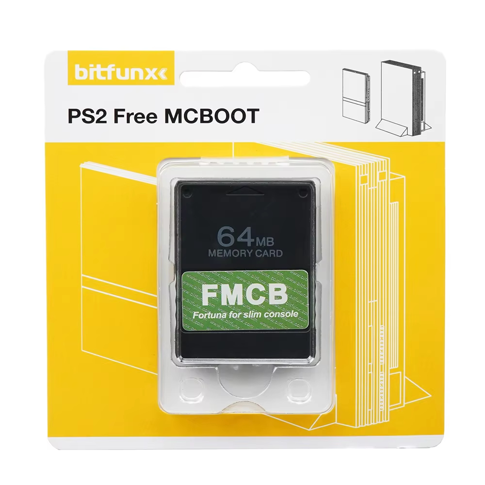 PS2 Free Memory Card Boot Bitfunx - SoftMod PS2 (Fat e Slim) | Shopee ...