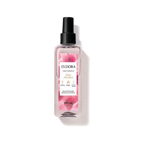 Eudora Instance Desodorante Colonia Body Splash Rosa Absoluta 200Ml ...