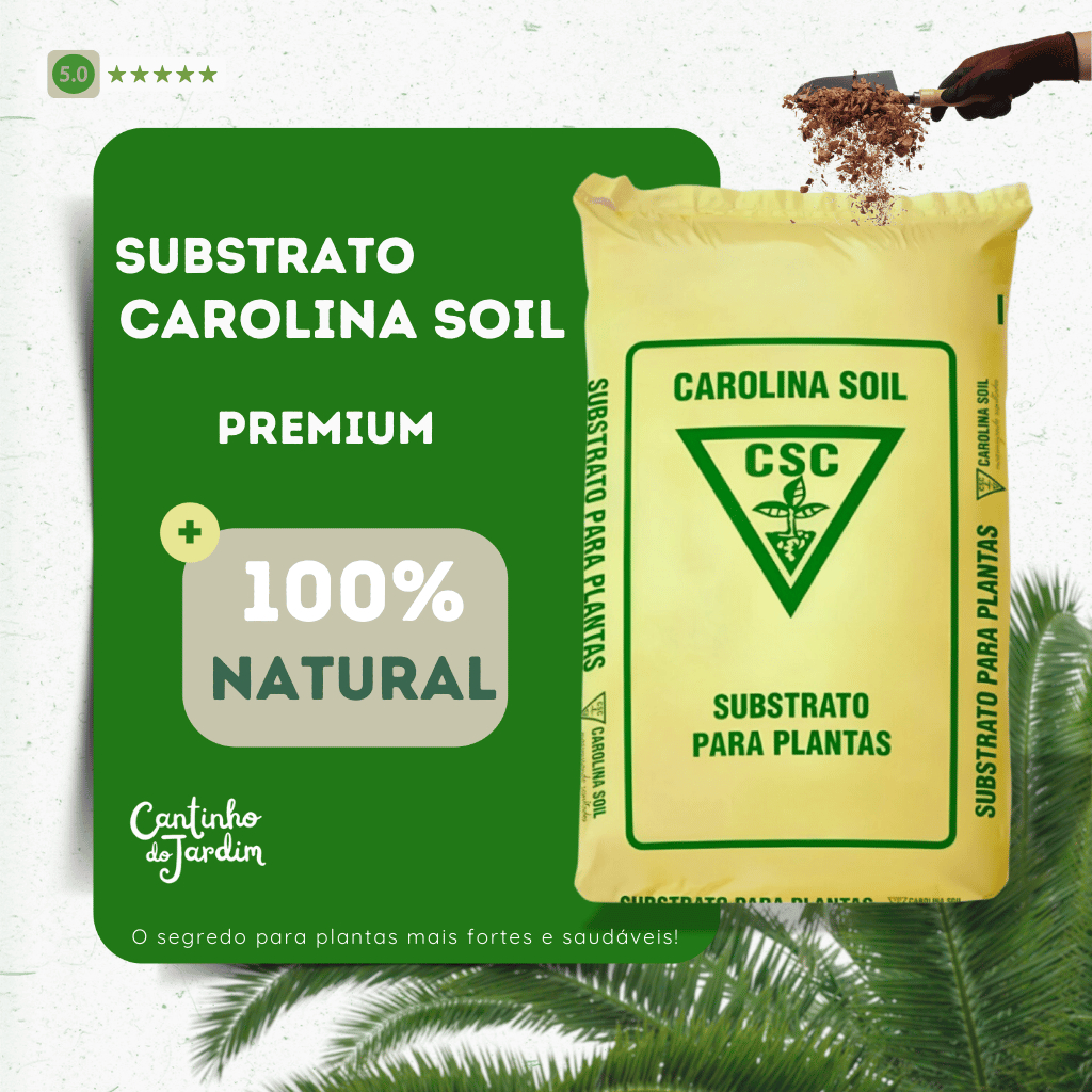 Substrato Carolina Soil 35H 3.5Kg para Plantas, Suculentas, Hortas ...