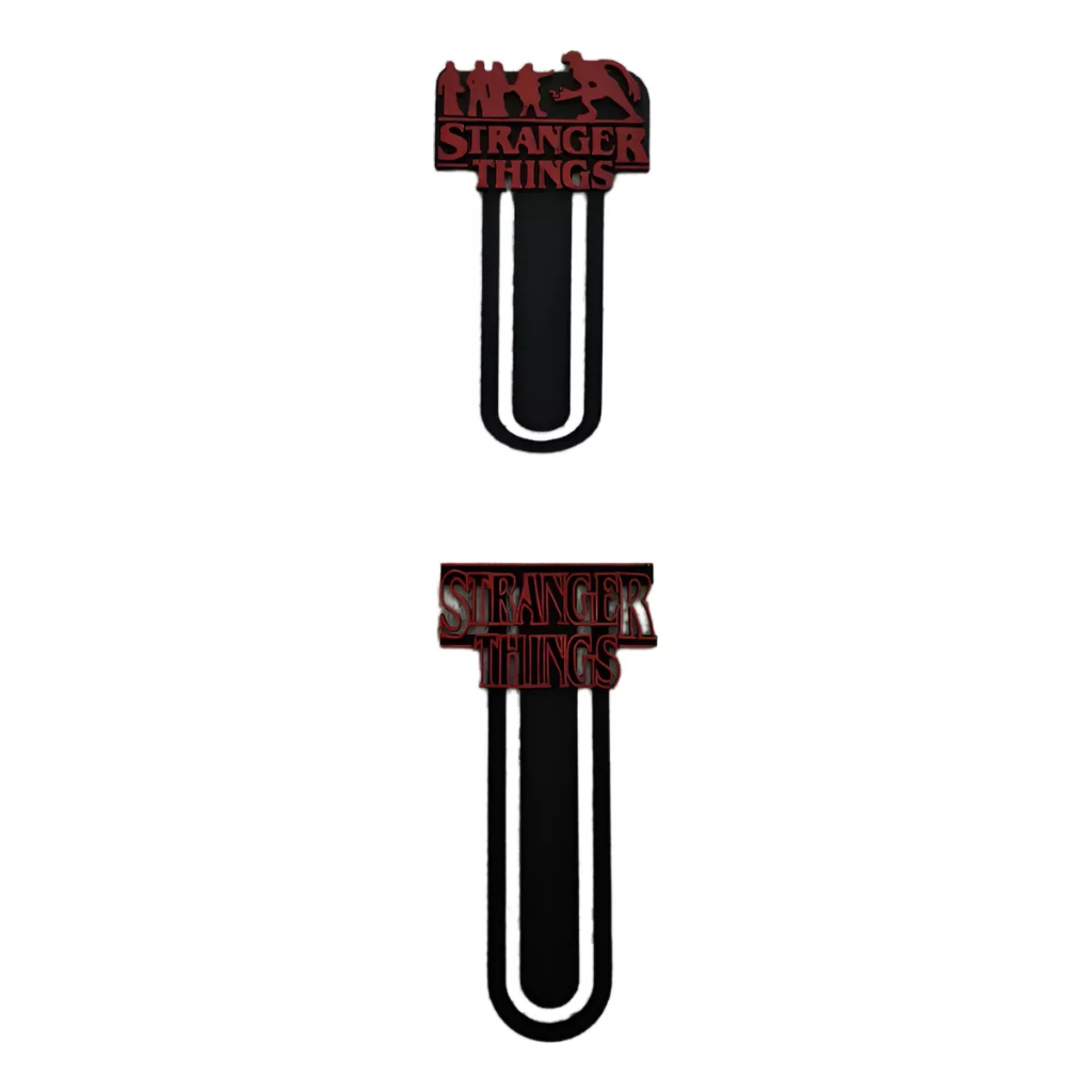 Marcador de Página Stranger Things em Impressão 3D | Shopee Brasil