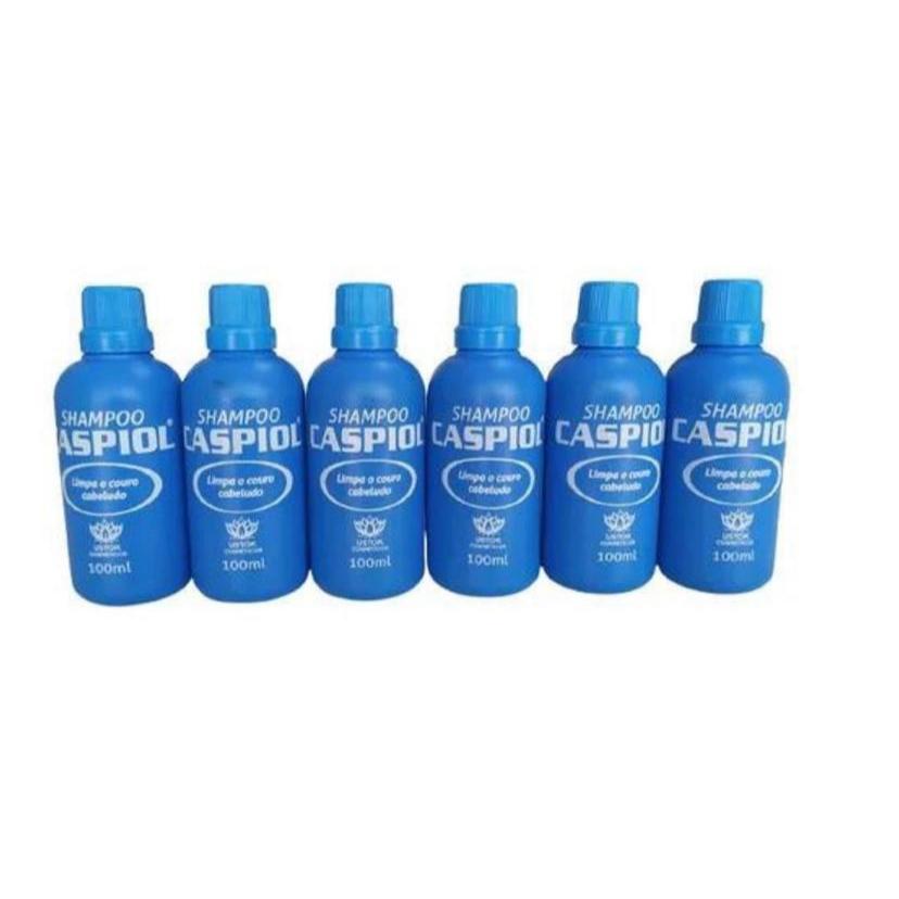 Shampoo Caspiol 6 Unidades adeus caspa, piolho e lêndea | Shopee Brasil