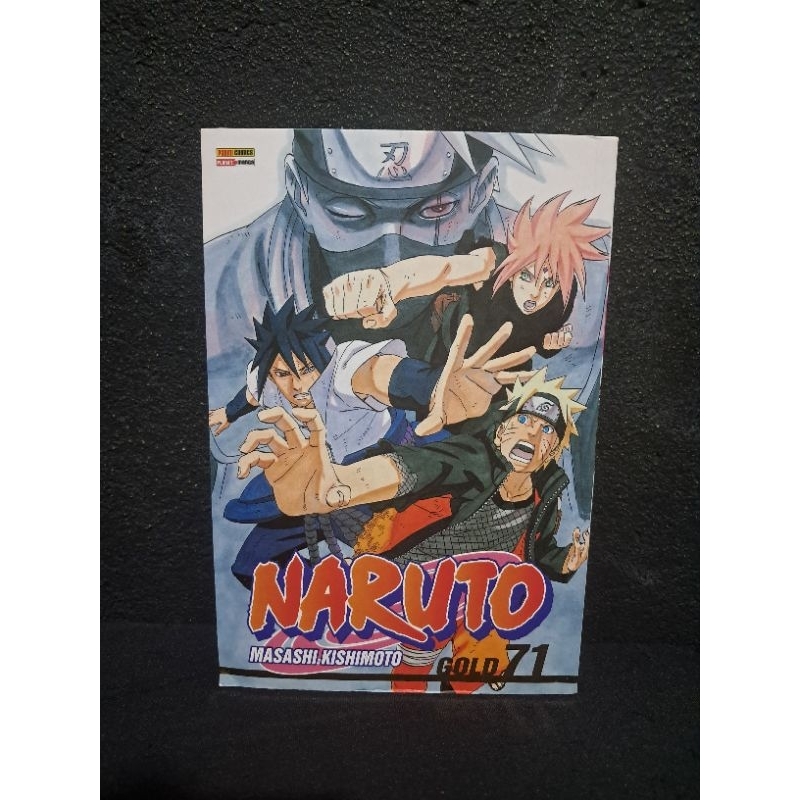 Mangá Naruto Gold Volume 71 | Shopee Brasil