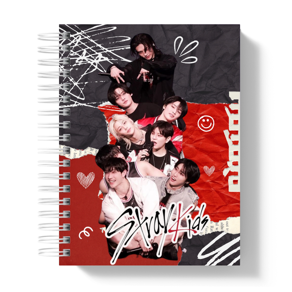 PLANNER DE ESTUDO | Stray Kids | Shopee Brasil