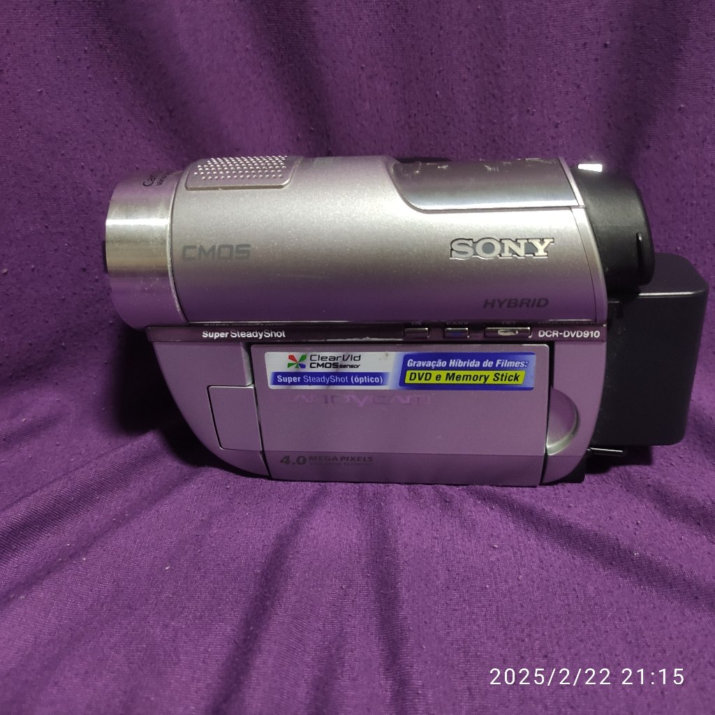 Filmadora Sony DCR-DVD910 | Shopee Brasil
