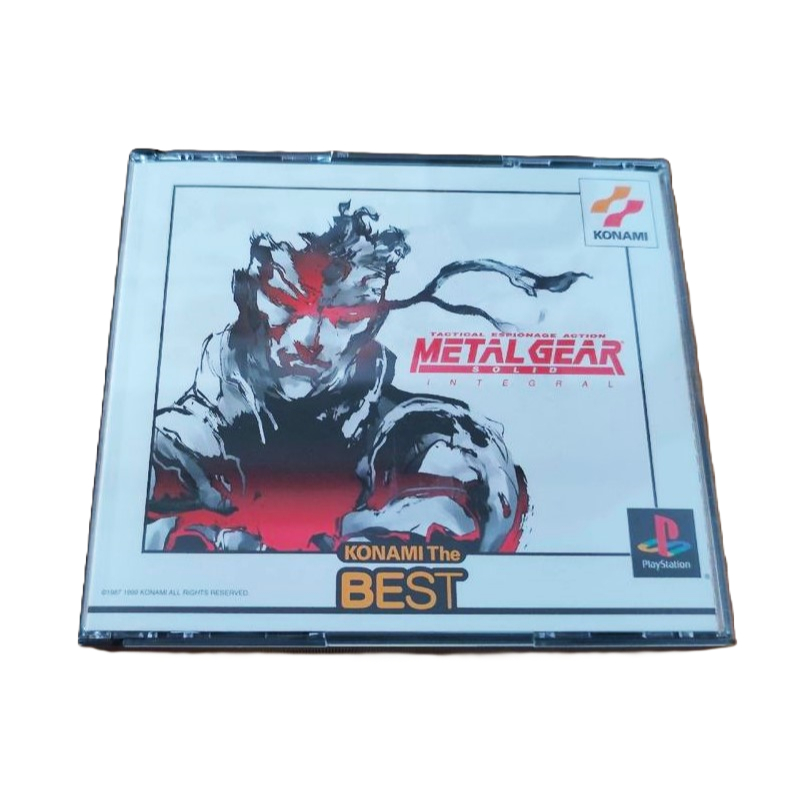 PS1 - Metal Gear Solid Integral - Japonês Completo | Shopee Brasil