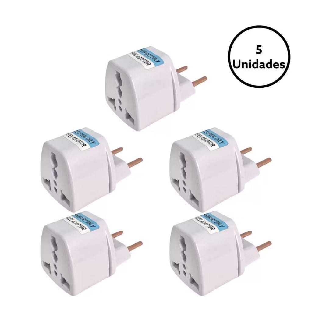 Kit Adaptador Tomada Universal Padrão Europeu Tomada Benjamin Universal ...