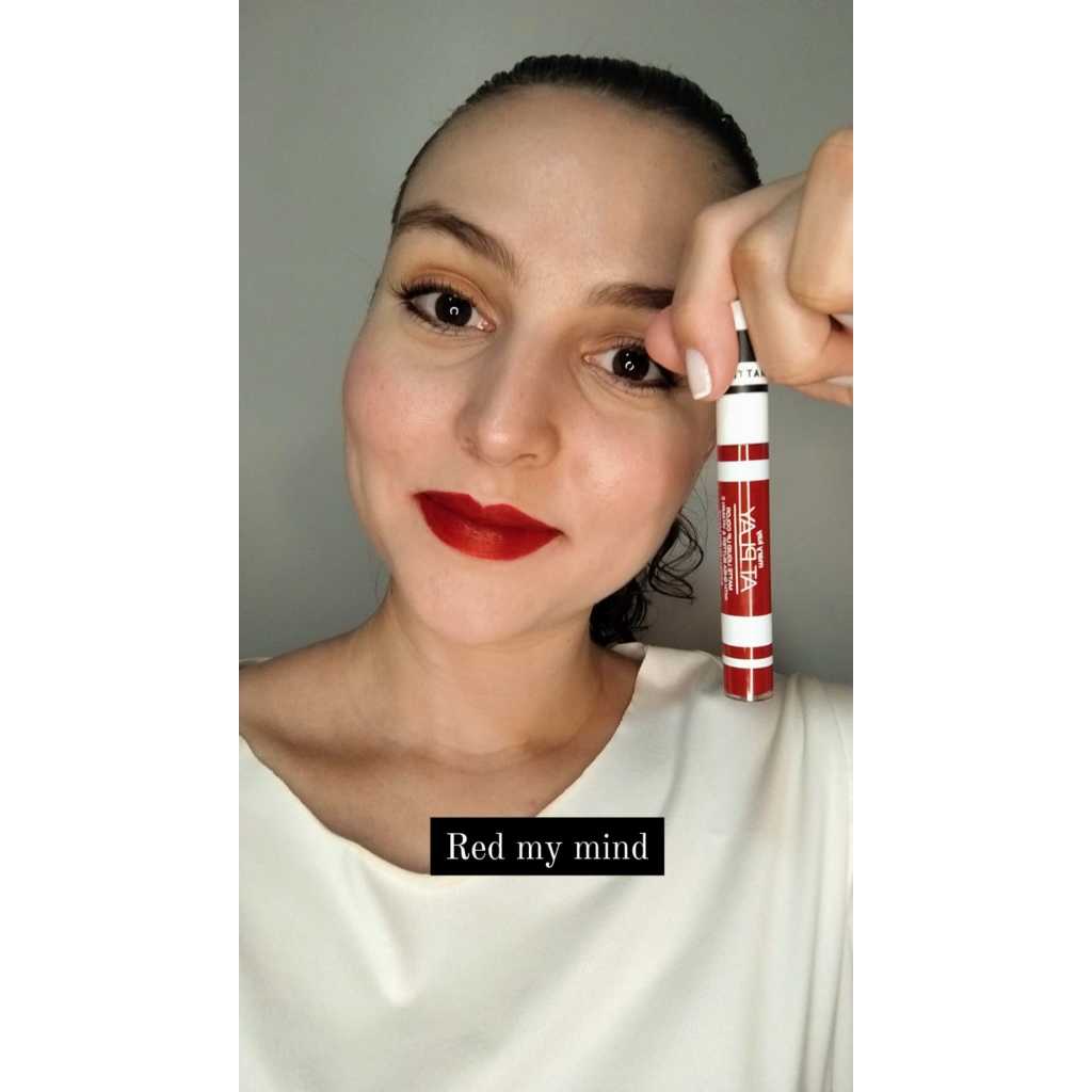Batom Liquido Matte Red My Mind | Shopee Brasil