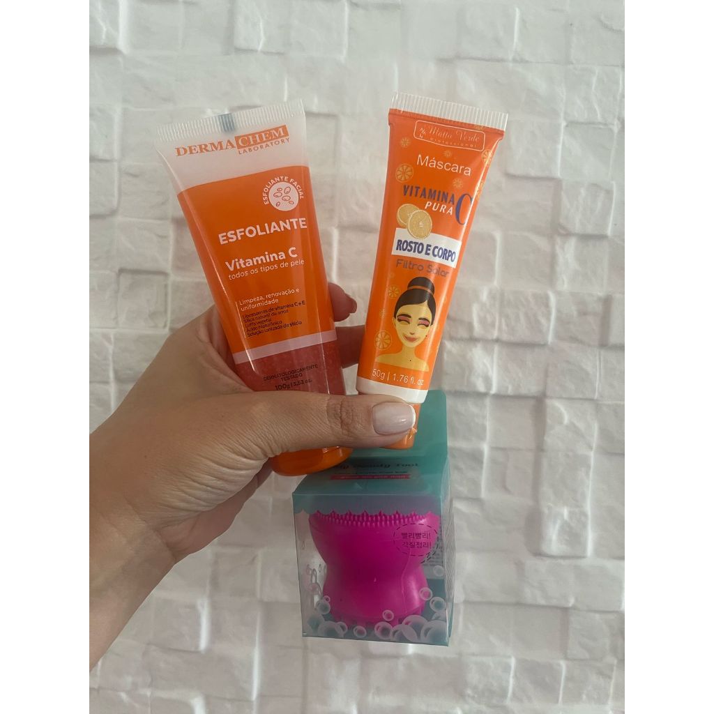 KIT VITAMINA C SKINCARE VITAMINA C | Shopee Brasil