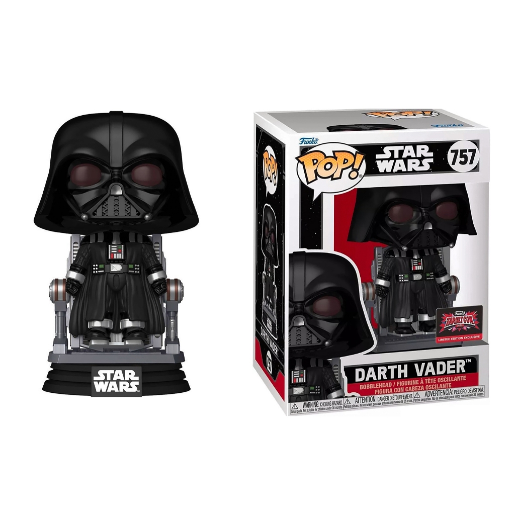 Funko Pop Star Wars Darth Vader W/rebuild 757 | Shopee Brasil