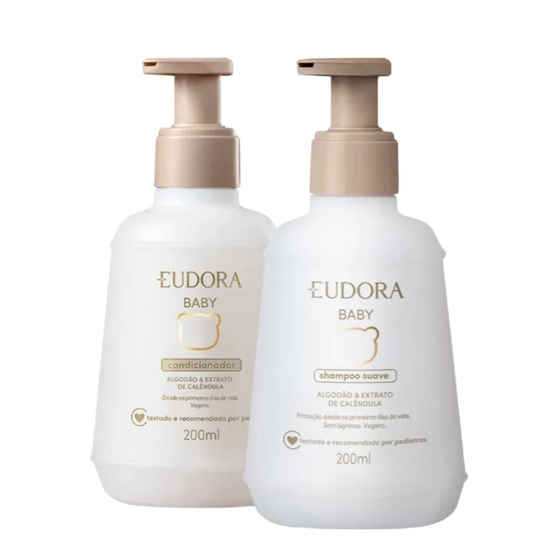 kit Eudora Baby: shampoo + condicionador | Shopee Brasil