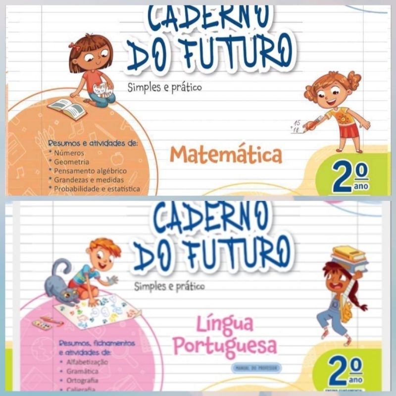 kit CADERNO do Futuro 2. ano Professor Edição Atualizada 2022 Port/Mat ...