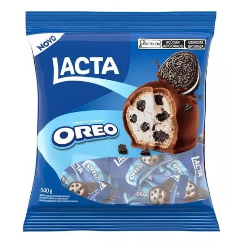 Chocolate Bombom Oreo Pacote De 540g- LACTA | Shopee Brasil