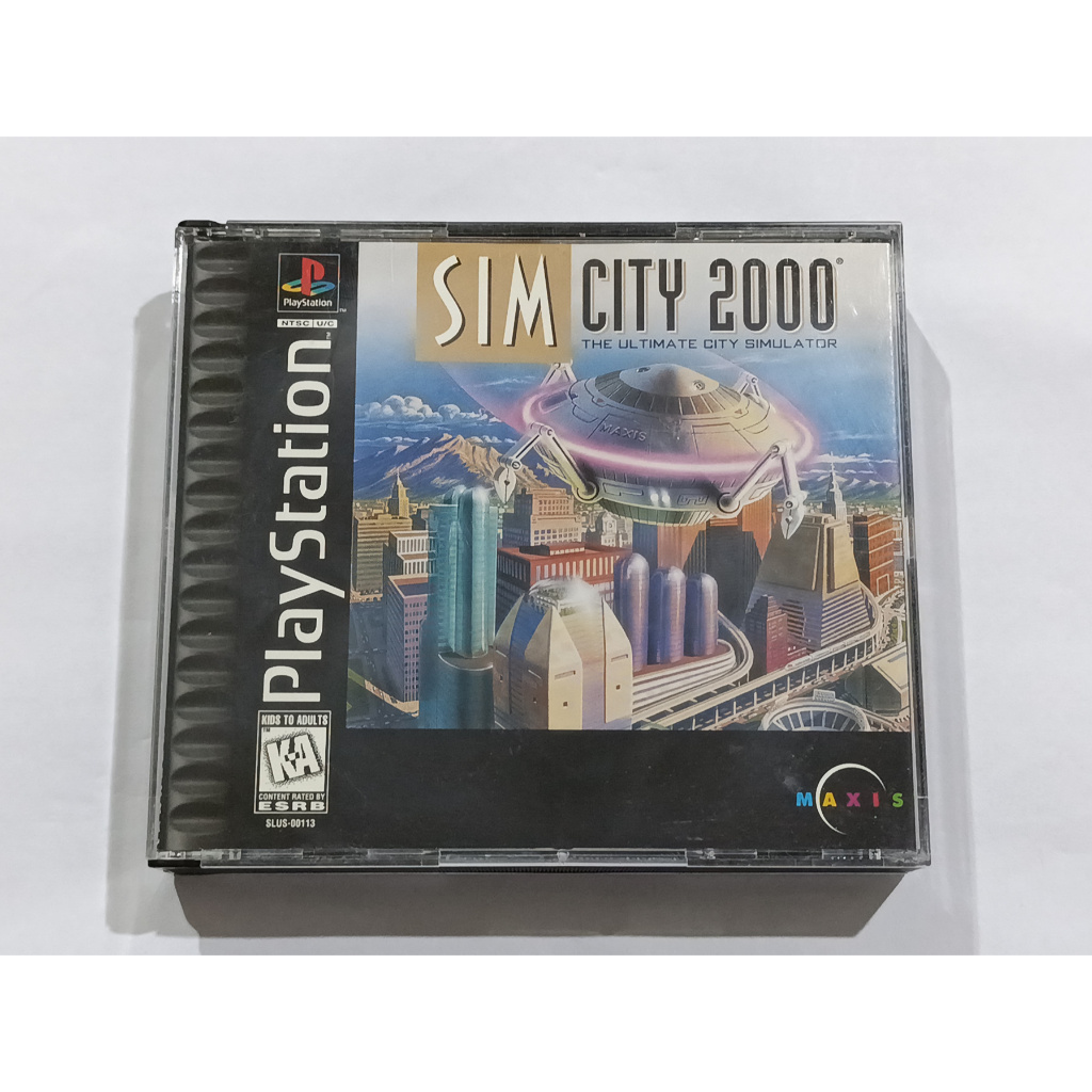 Sim City 2000 p/ PS1 Original | Shopee Brasil