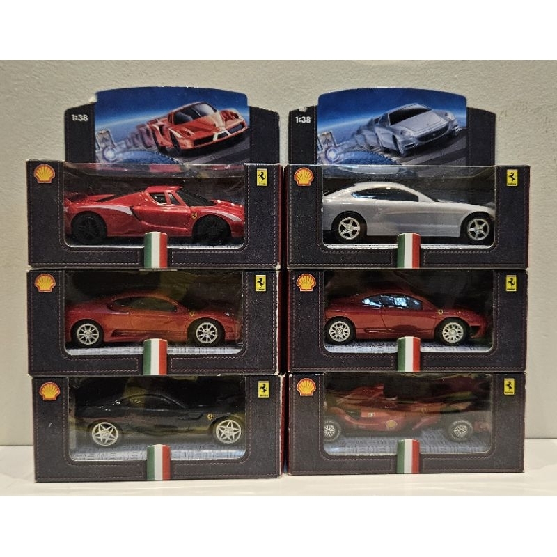 Carrinho Miniatura Kit Ferrari Coleção Shell V-Power Novo | Shopee Brasil