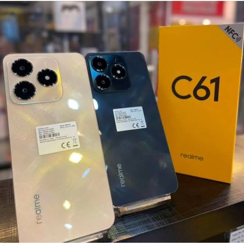 REALME C61 NFC 128/4 RAM (DOURADO) | Shopee Brasil