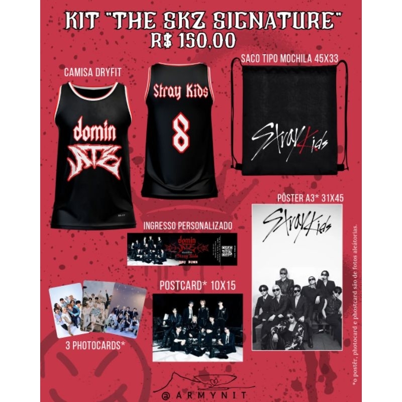 STRAYKIDS - Kit The SKZ Signature | Shopee Brasil