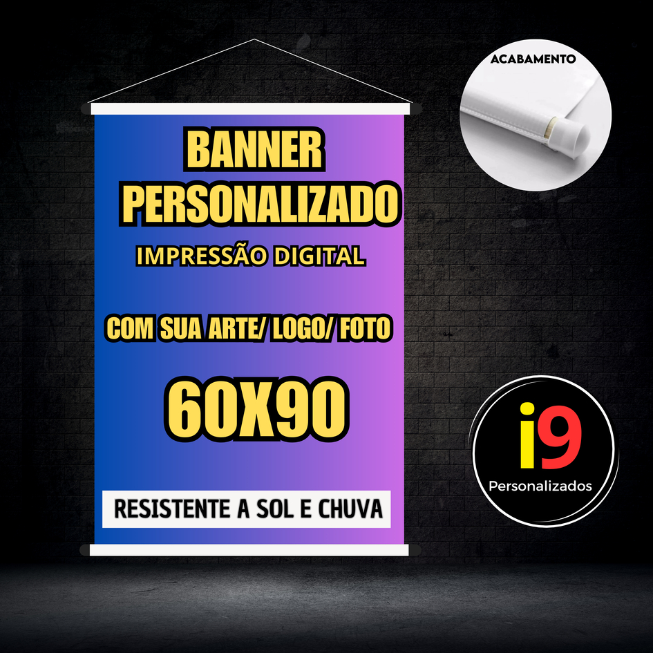 Banner Personalizado 60x90 cm | Shopee Brasil