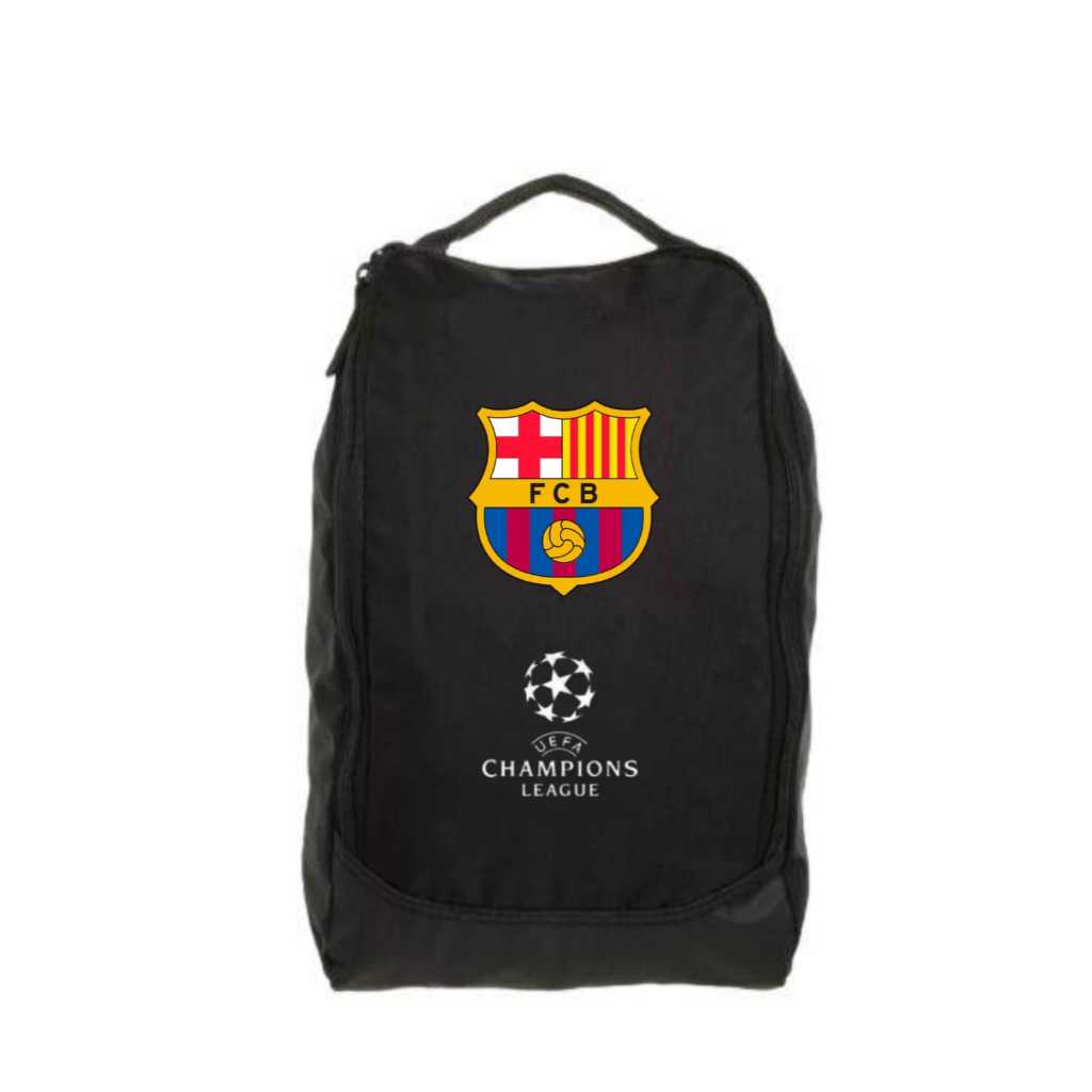 Mochila porta chuteira Times Champions Ligue Barcelona Real Madrid Liverpool City Paris Arsenal ...