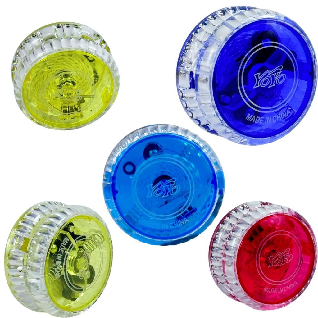 Kit 12 Io-io (ioio,yo-yo) Infantil Com Led Caixa Com 12 Yoyo | Shopee ...