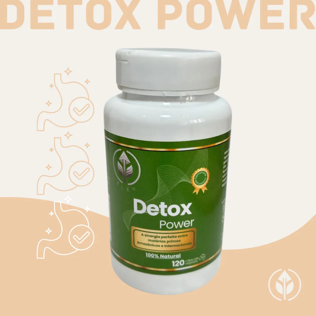 Detox Power 120 Cápsulas - Elev | Shopee Brasil