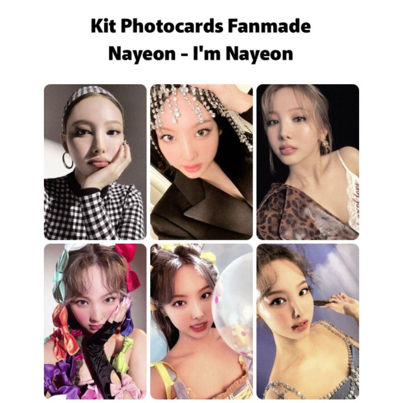 Kit Photocards Fanmade Twice Nayeon I'm Nayeon Pop - Kpop | Shopee Brasil