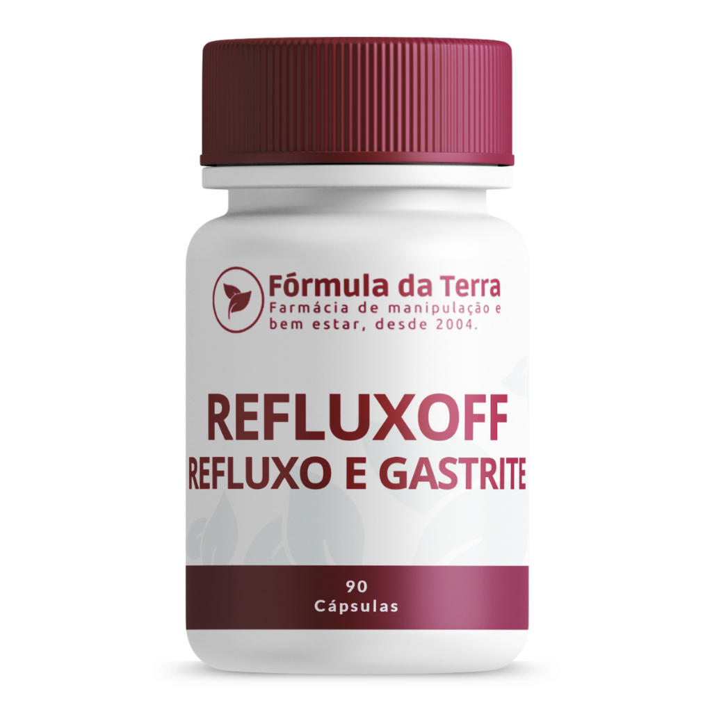 Refluxof – Alívio Natural para Gastrite e Refluxo - com 90 Cápsulas ...