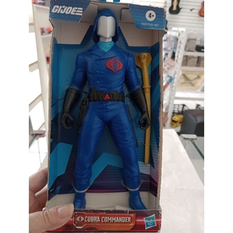 MINIATURA BONECO COBRA COMMANDER, EM PLÁSTICO, APROXIMADAMENTE 24 ...