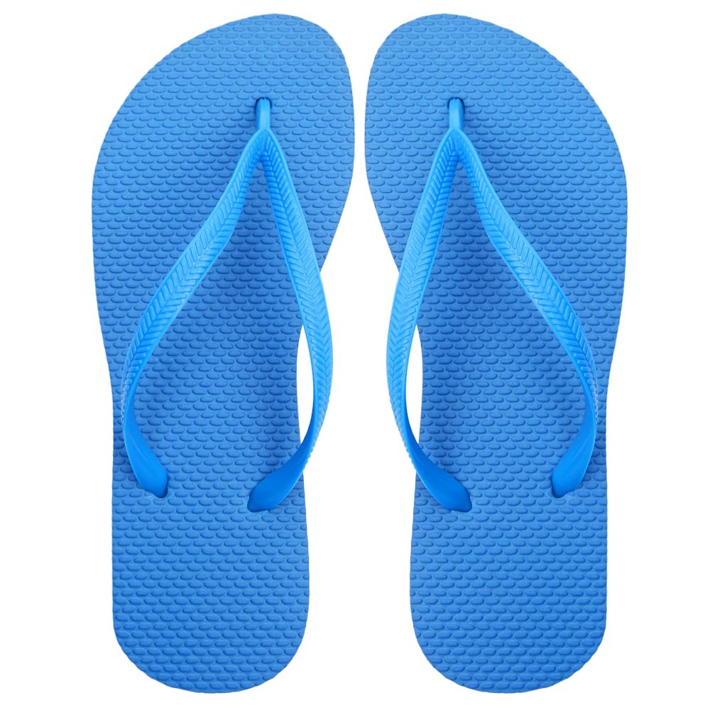 Chinelo Slim 100% Borracha Cor Azul Royal marca Sr.Chinelo - Macio e ...