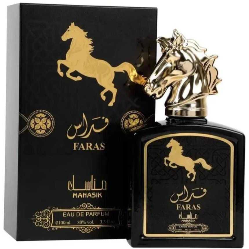 Faras Manasik Perfume Árabe Masculino EDP 100 ml | Shopee Brasil
