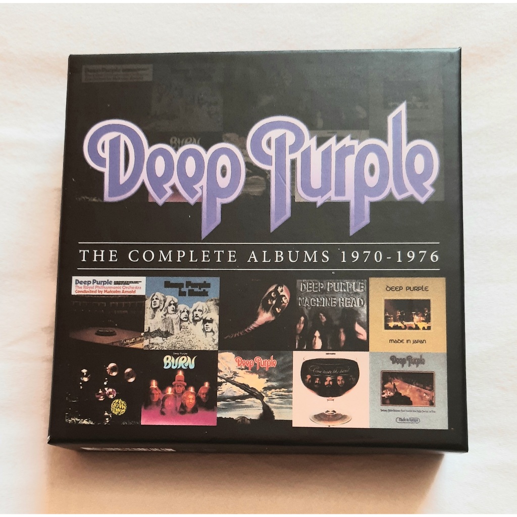 Box Cd Deep Purple Thr Complete Albums 1970-1976 | Shopee Brasil
