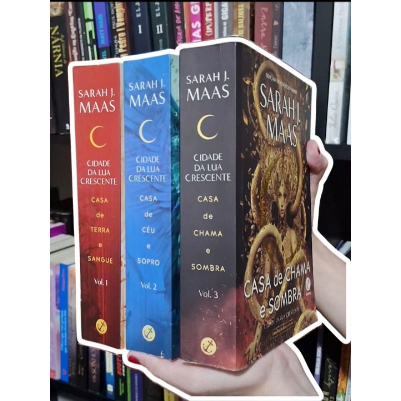 Kit Cidade da Lua Crescente (2 LIVROS) | Shopee Brasil