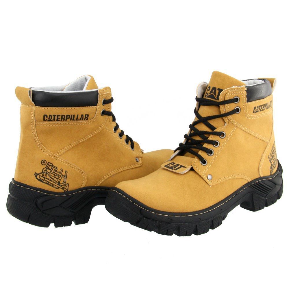 Bota CAT Caterpillar Coturno Botina promoção Masculino | Shopee Brasil