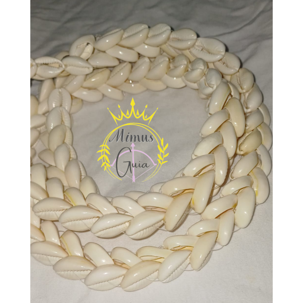 BRAJA DE BUZIOS 1,20 mt aberto 60 cm fechado, Braja de búzios branco ...