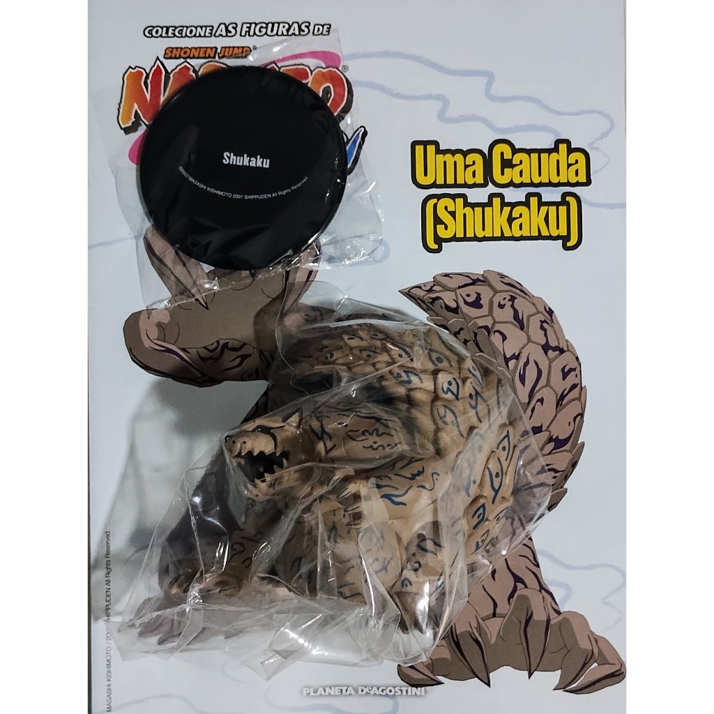 Naruto Shipuuden - Uma Cauda (Shukaku) - Planeta DeAgostini | Shopee Brasil