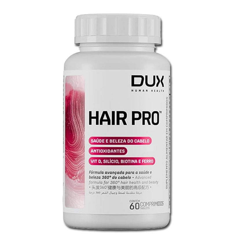 Hair Pro 60 Comprimidos - Dux - Pote | Shopee Brasil