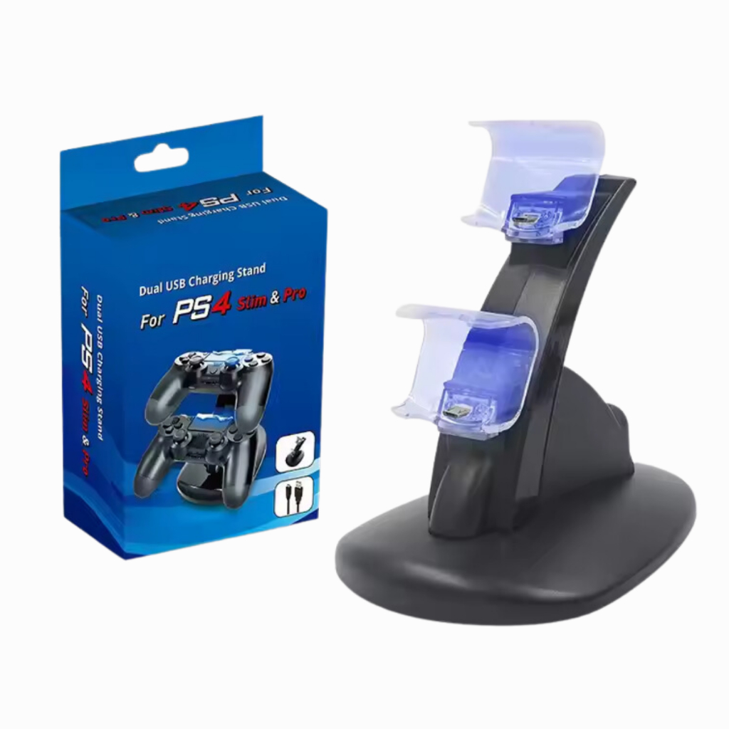 Carregador Para Controle PS4 Slim / Pro HB-P4002B / Dual Charging ...