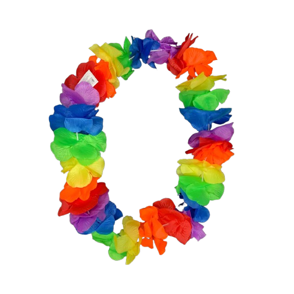 Kit 3 Colar Havaiano Flor Carnaval Flores Coloridas para Luau Festas ...