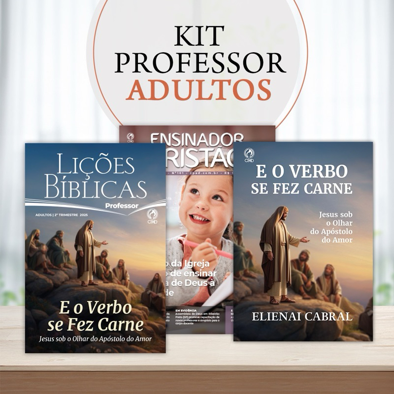 Kit - Professor EBD 2º Trimestre - Professor | Shopee Brasil