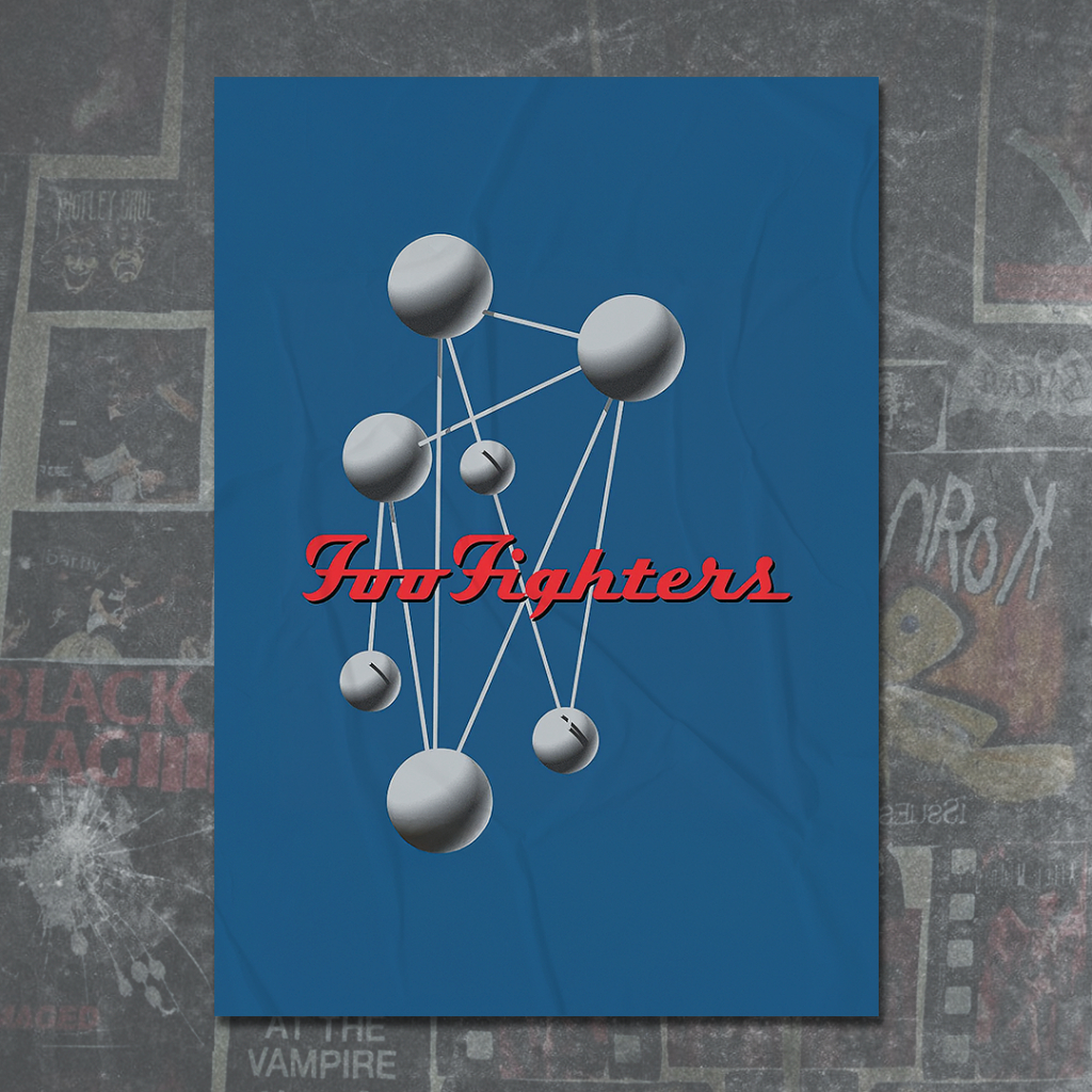 Pôster A3 Foo Fighters The Colour and the Shape Banda Rock Tamanho A3 ...