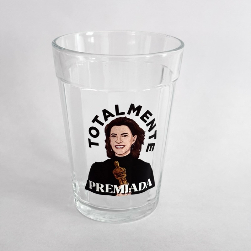 Copo Americano "Fernanda Torres Oscar Totalmente Premiada" 190ml ...